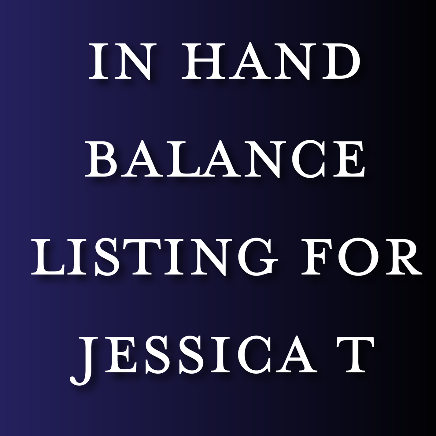 SECOND Listing for Jessica T - Payment Plan – Petrichor Fae