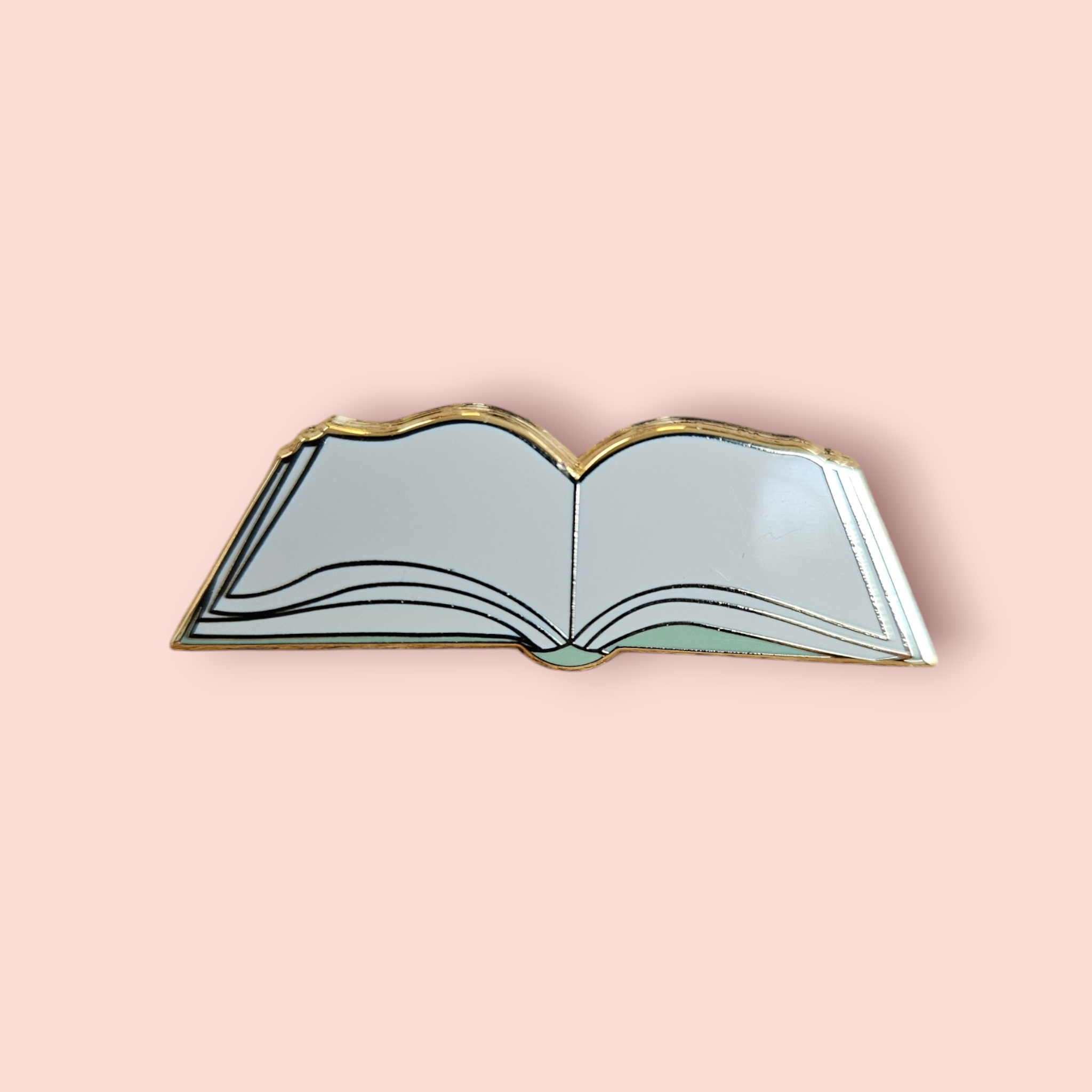 Open Book Mini Pin – Petrichor Fae