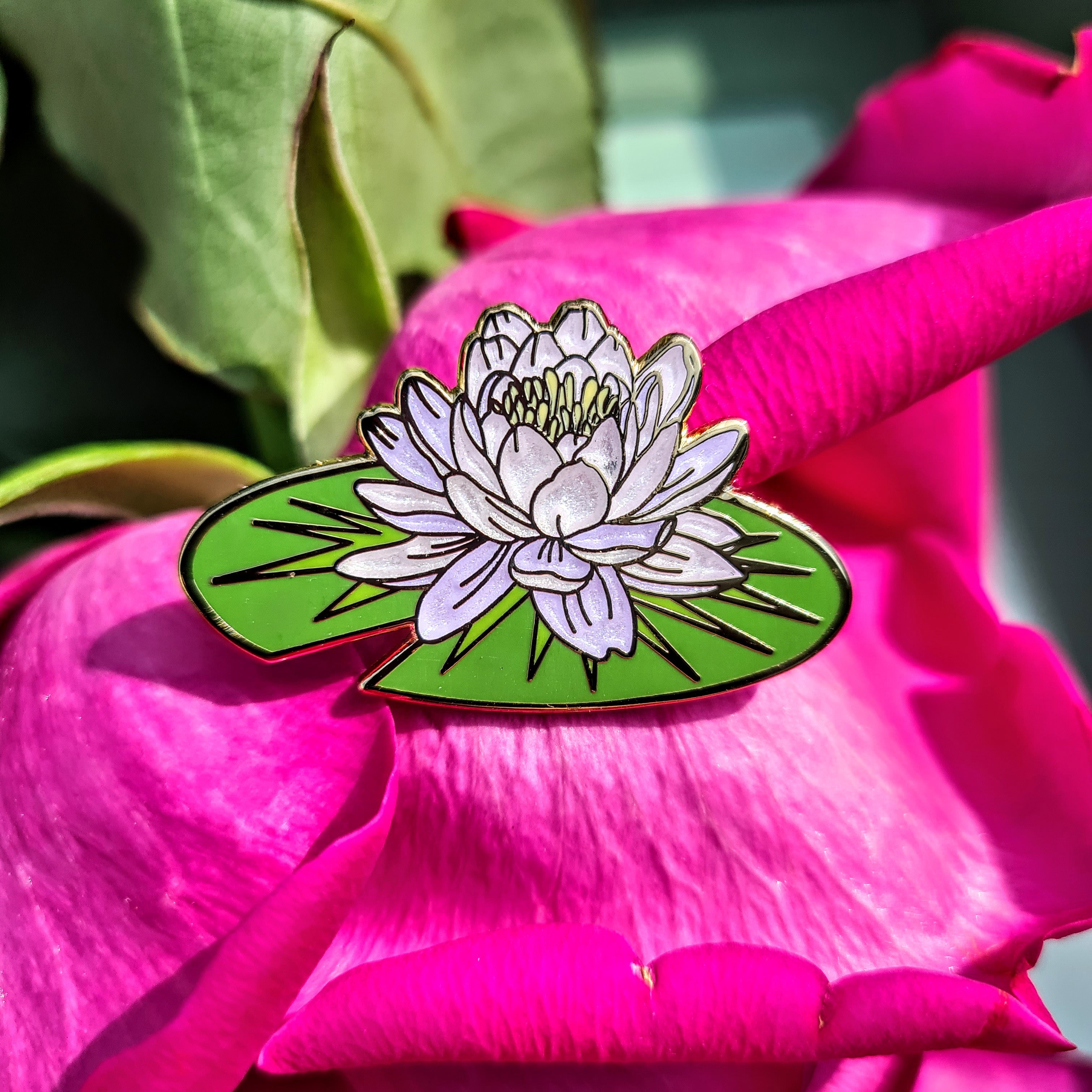 Lily Pad Pin – Petrichor Fae